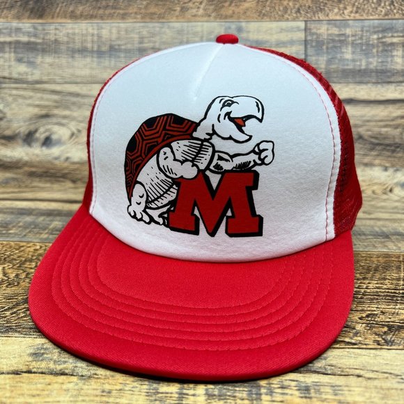 Unbranded | Accessories | Vintage Maryland Terrapins Mens Trucker Hat ...